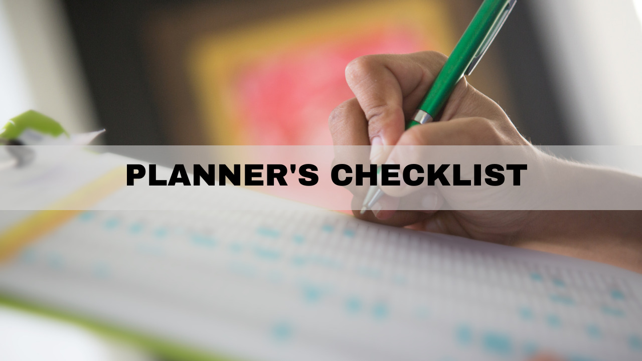 Maintenance Planners Checklist | IDCON Reliability and Maintenance ...
