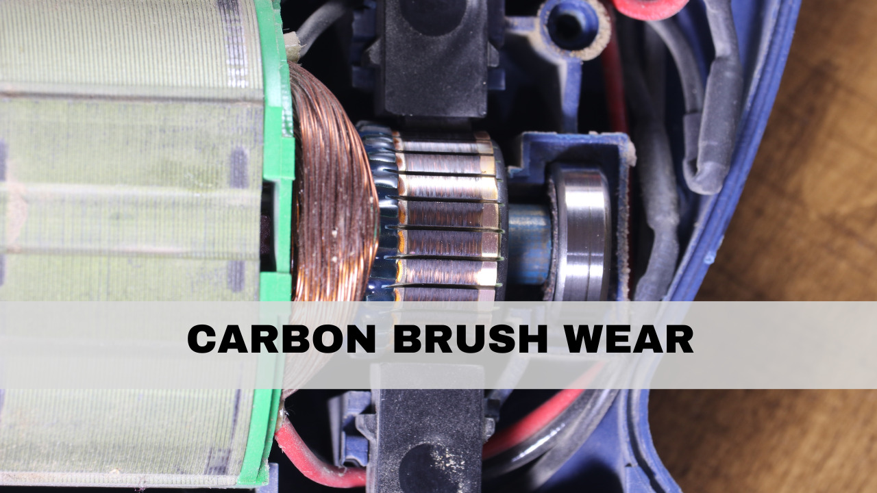 Why Does Silicone Cause Carbon Brush Wear in DC Motors?