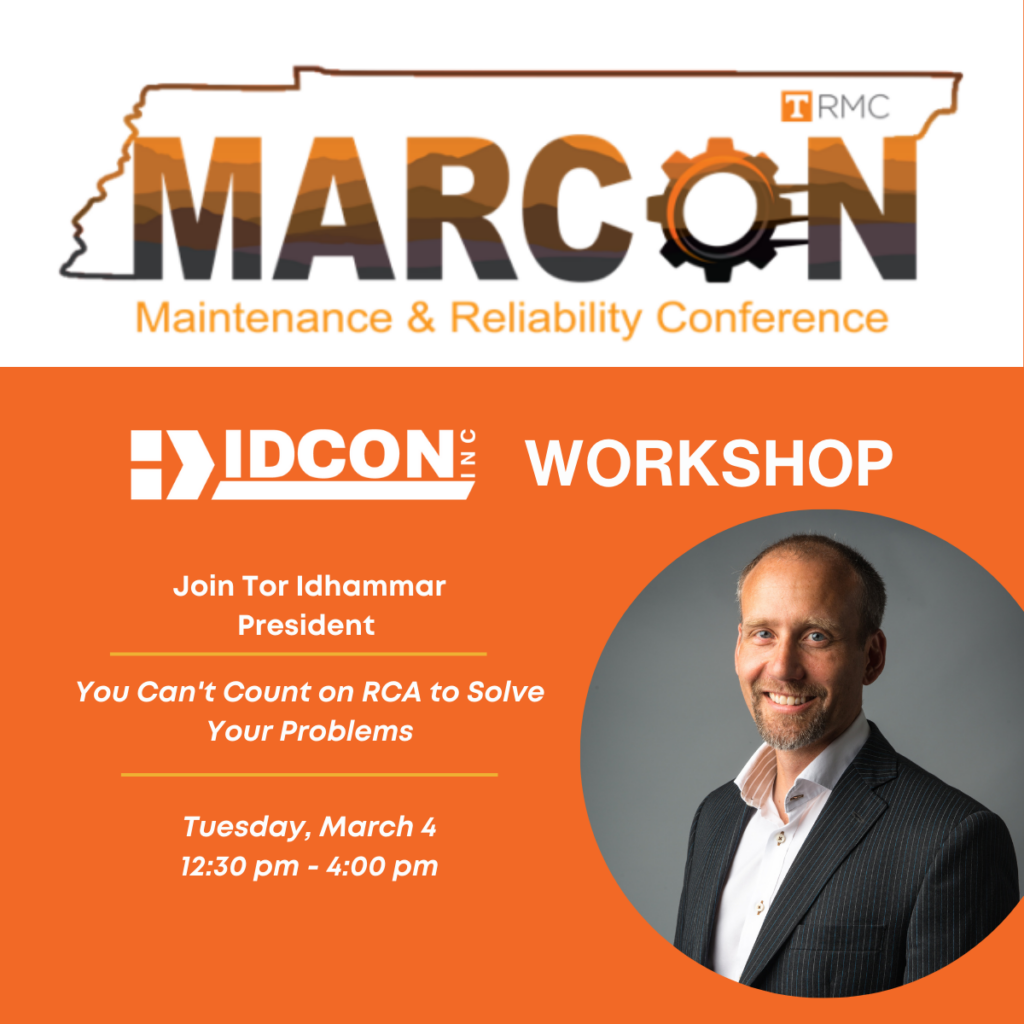 Industry Conferences - IDCON Reliability and Maintenance Consulting and ...